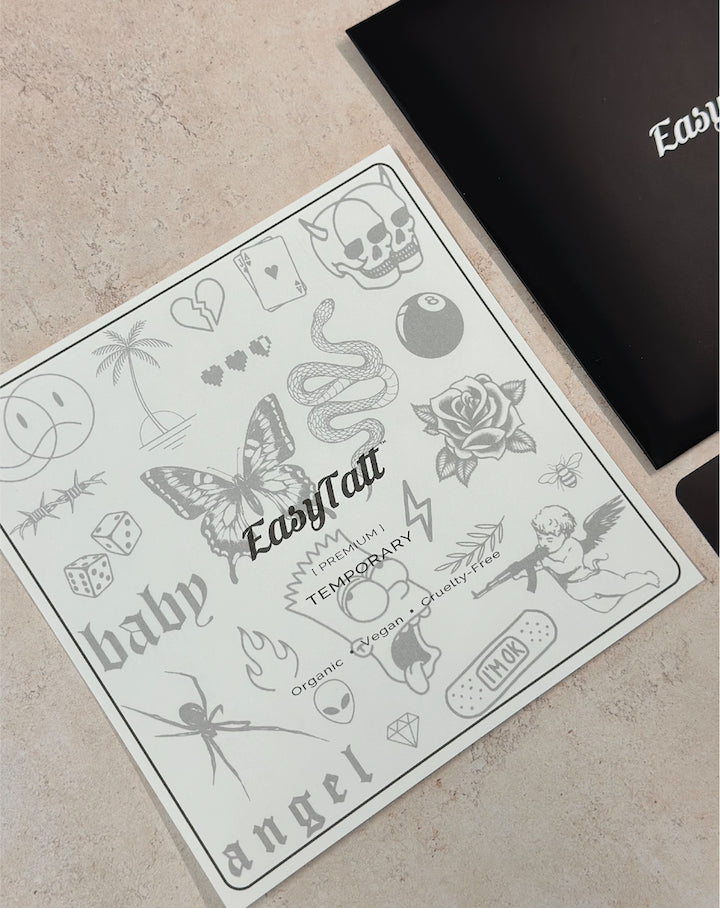 Long Lasting Temporary Tattoos | Semi-Permanent Tattoos | EasyTatt ...
